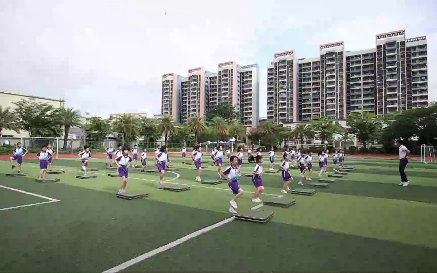体操 钟剑锋大朗镇宏育学校 完整课