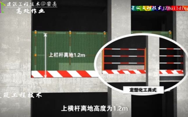 八、高处作业施工(3/4)建筑施工安全生产标准化施工 #三维动画