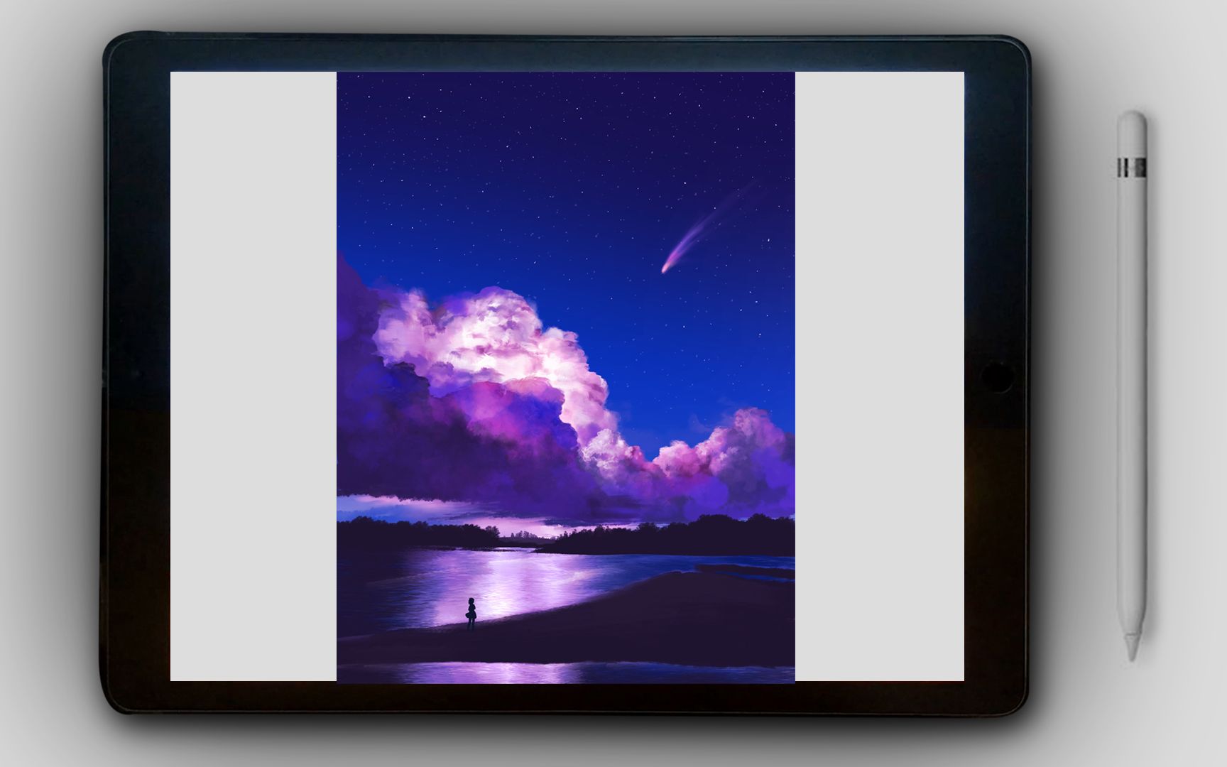 【Procreate】手把手教你ipad画画 带你去看流星