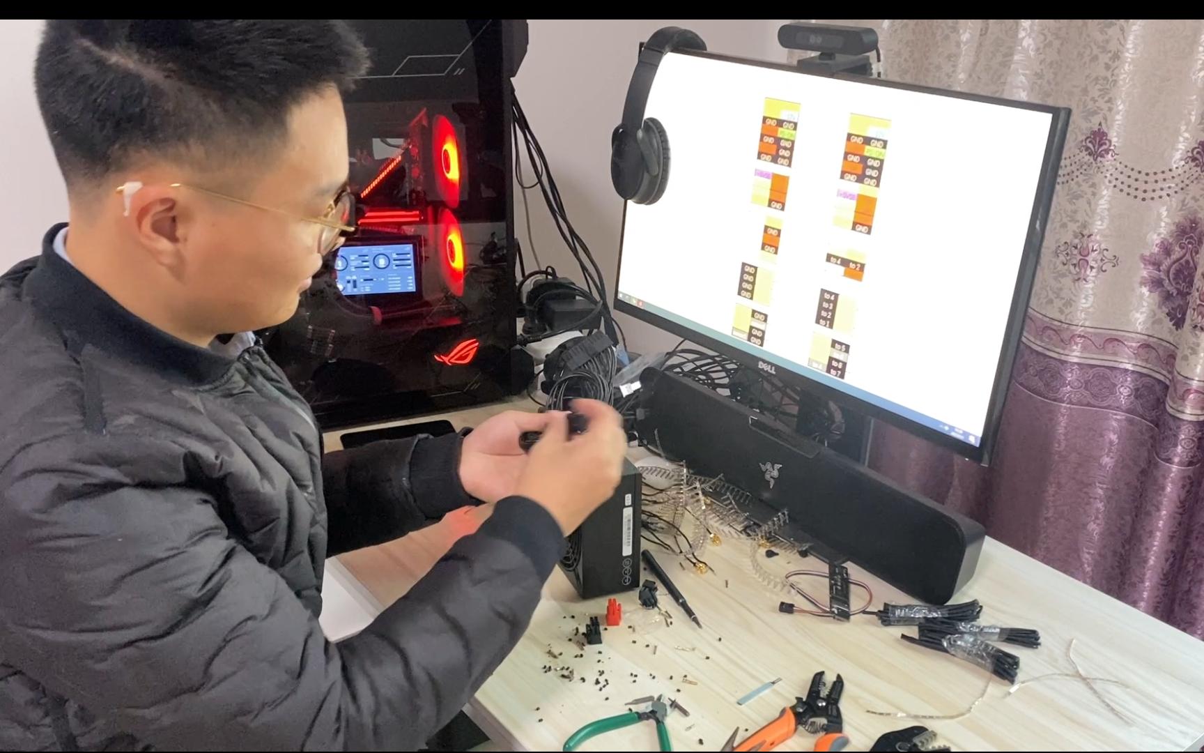 垃圾佬150元sfx金牌额定500w电源,模组线定制全过程