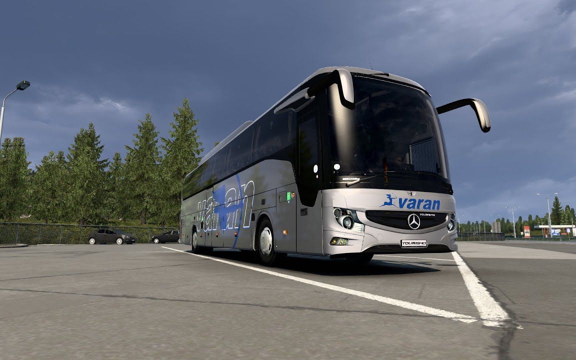 【YouTube】欧卡2mod_梅赛德斯奔驰新Tourismo 2020|[ETS2 1.46.x] ...