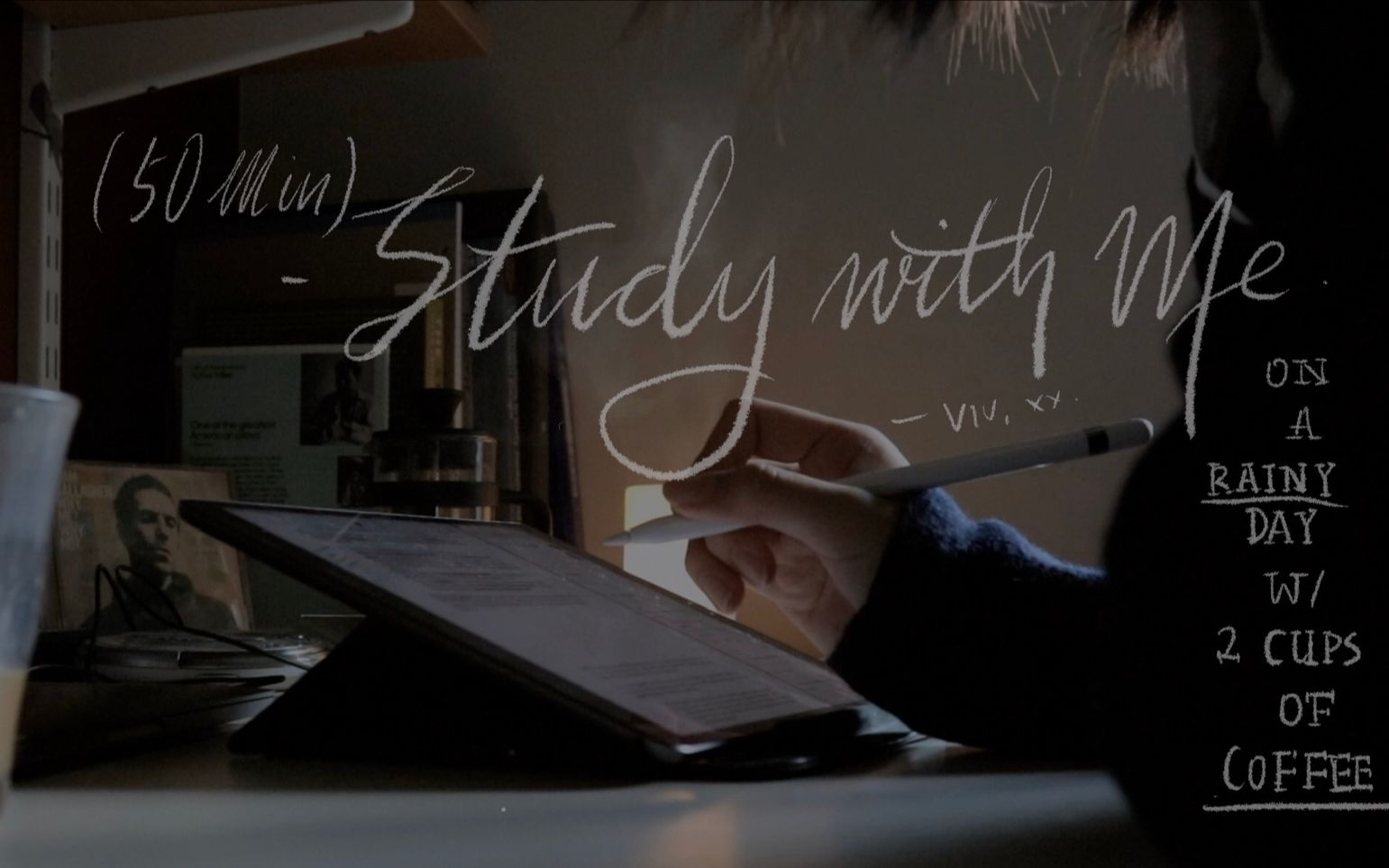 ☕️阴雨早晨50分钟实时学习/get shlt done(02)