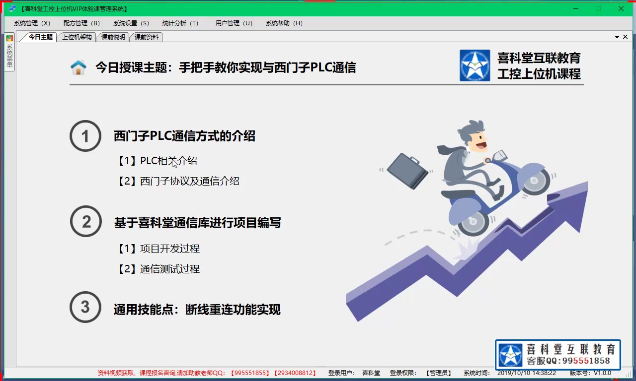 新阁教育上位机课程——手把手学习与西门子PLC之间的通信