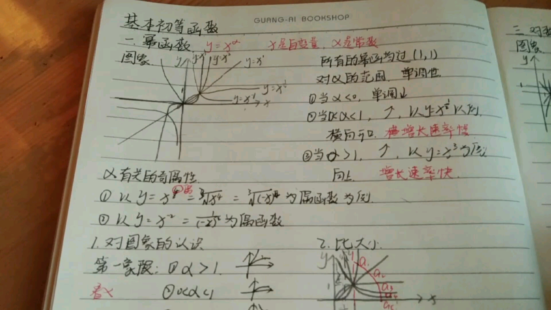 数学必修一:基本初等函数的简单梳理