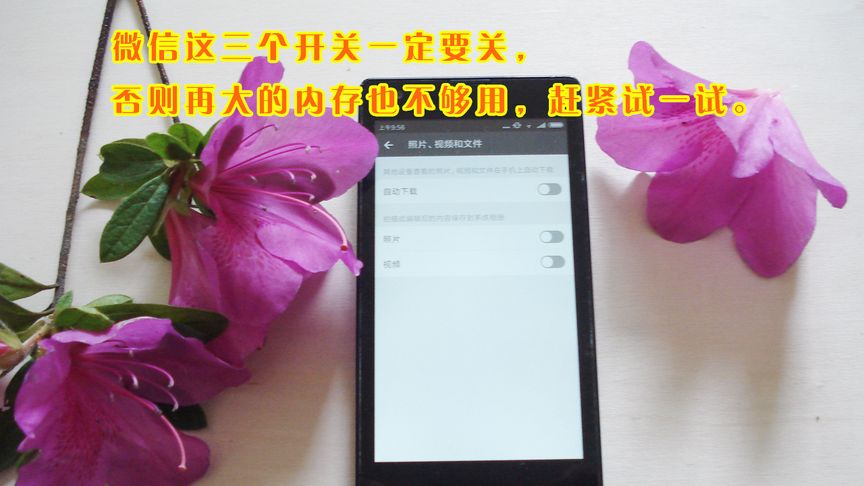想提高手机的运行速度,微信这3个开关一定要关!手机运行更顺畅