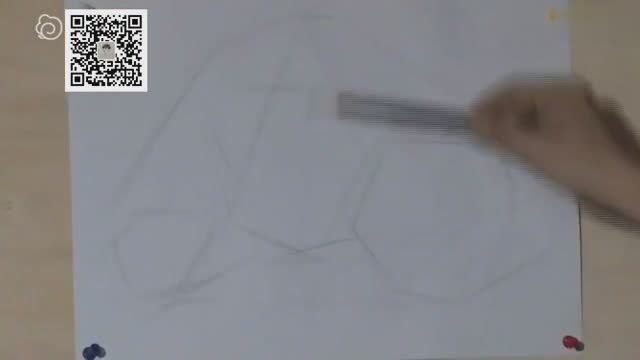 几何体结构素描素描基础教程:素描几何形体球体的立体结构素描画法...
