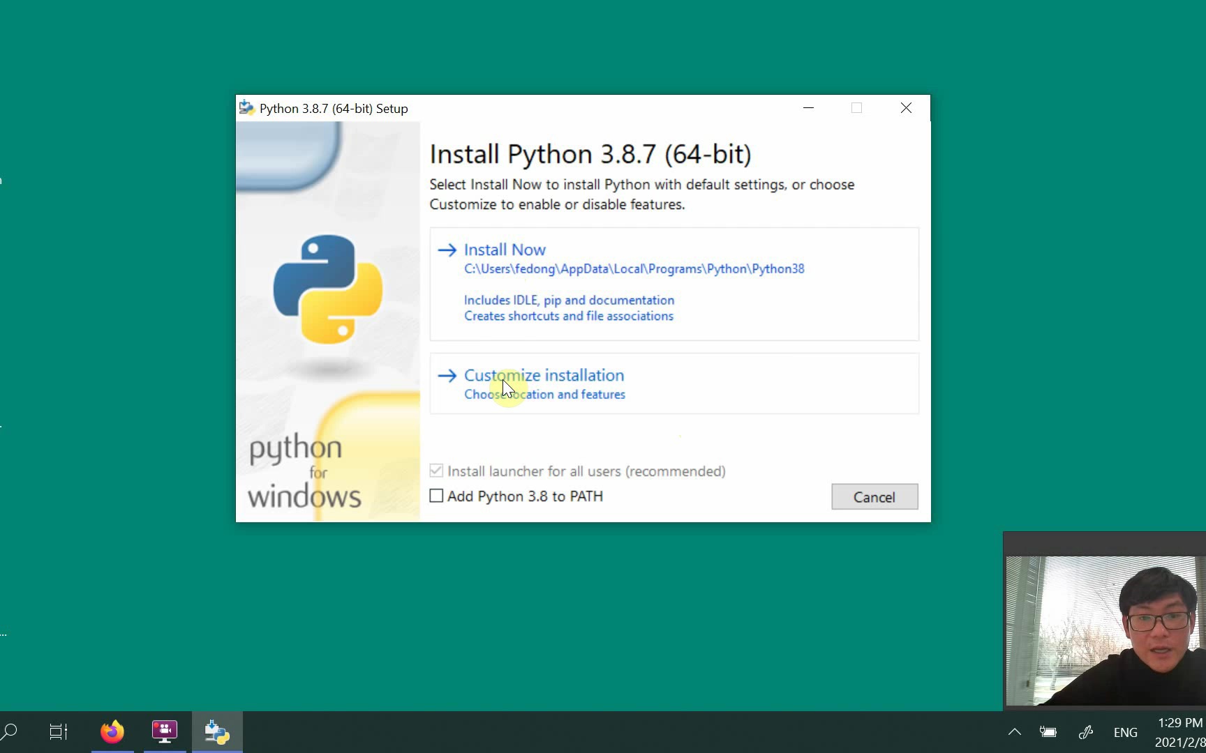 1.安装python开发环境