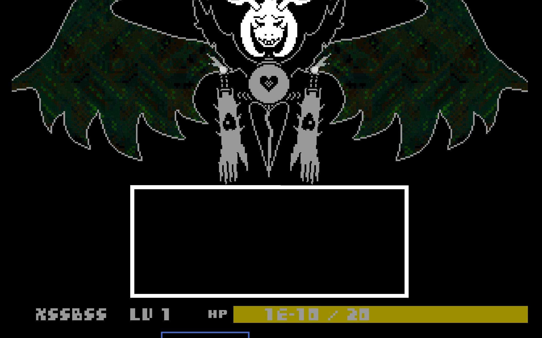 [传说之下bug]小羊把我的血量打到了1E-10