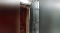 ...林堡铝合金玻璃门8mm超窄铝合金边框双面油砂灰色钢化玻璃洗手间...
