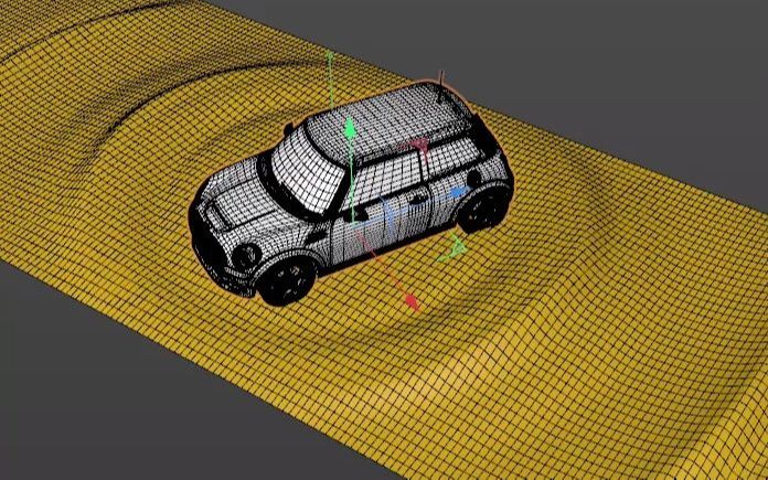 C4D波浪效果制作技巧
