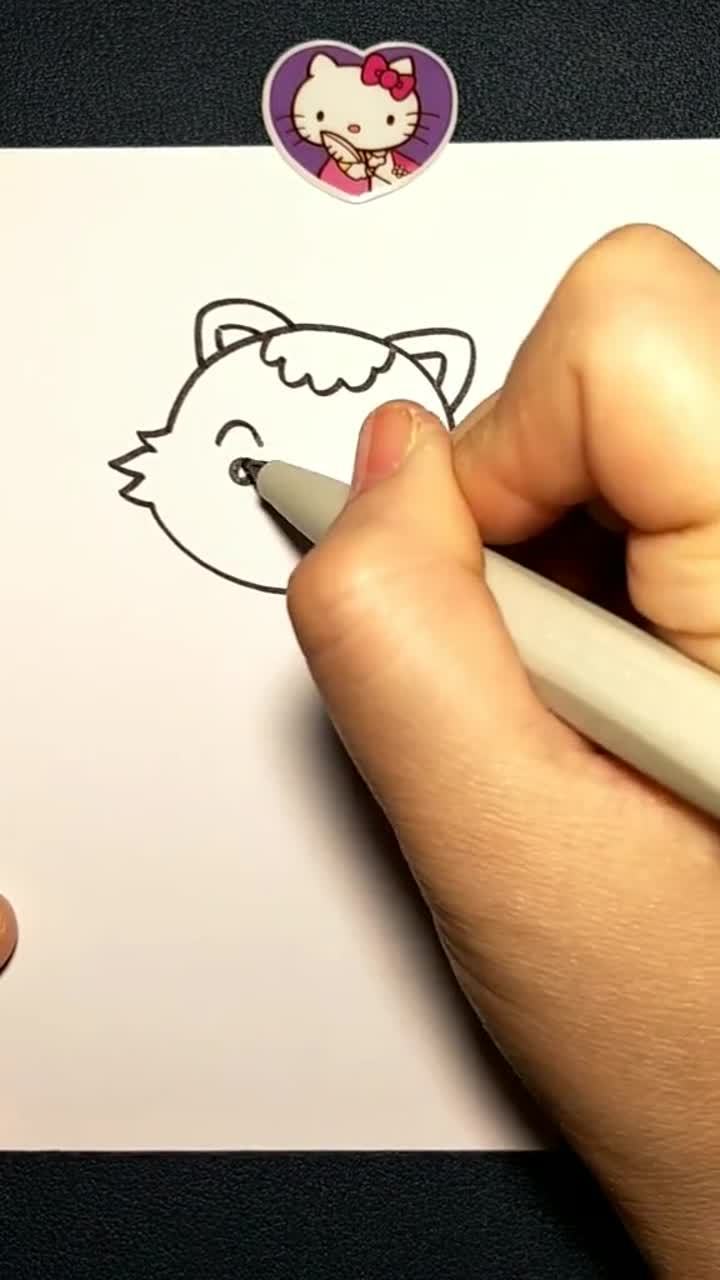 简单画松鼠~精彩好玩视频