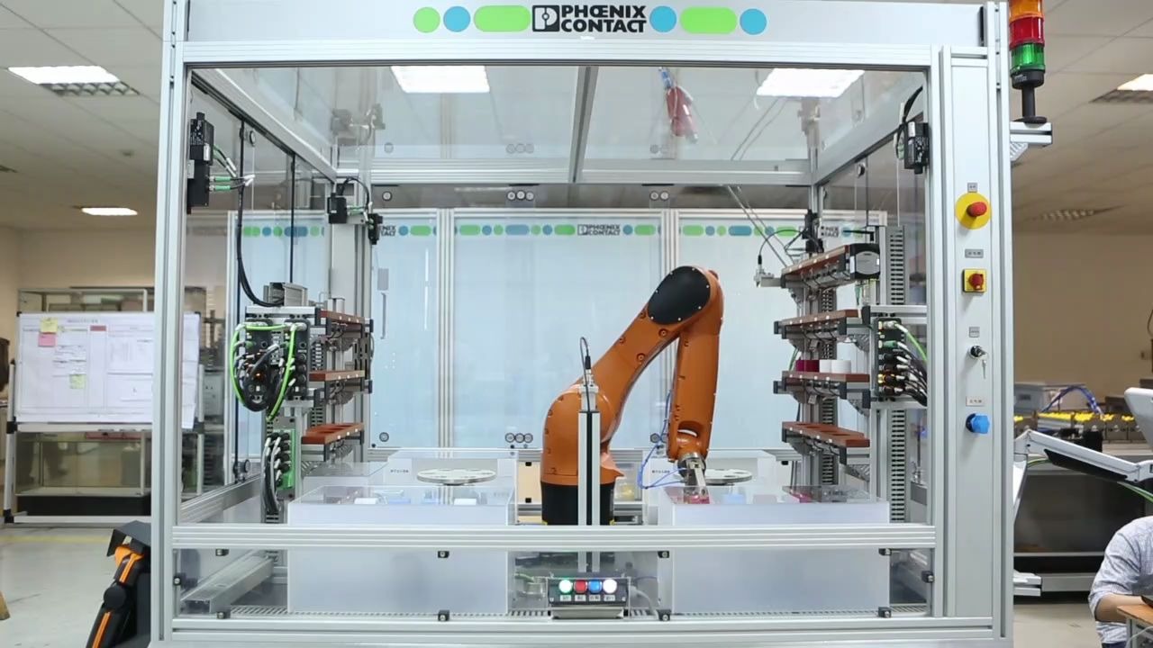 智能教育之同济大学工业4.0-智能工厂实验室