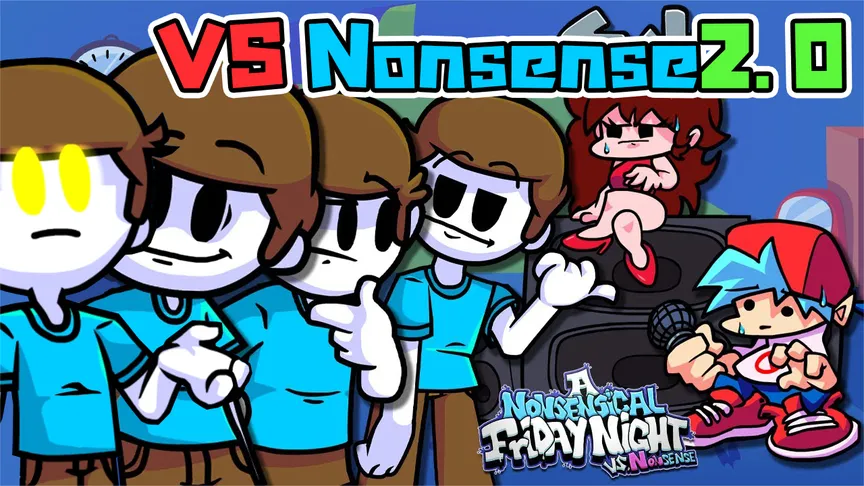 FNF周五夜放克:经典模组更新了,VS Nonsense 2.0!