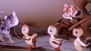 国产折纸片动画:《聪明的鸭子》怀旧经典,上美出品!(1960年)