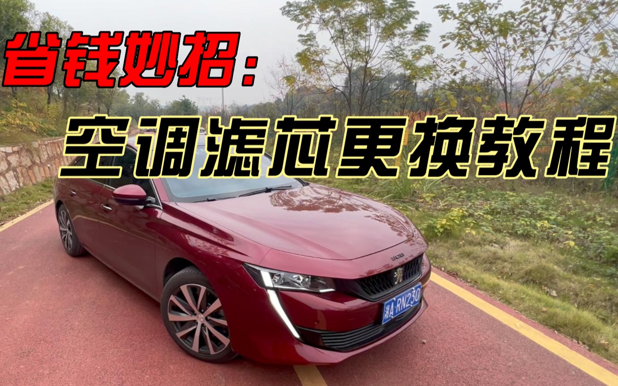手把手教你怎么省钱!自己动手更换标致空调滤芯