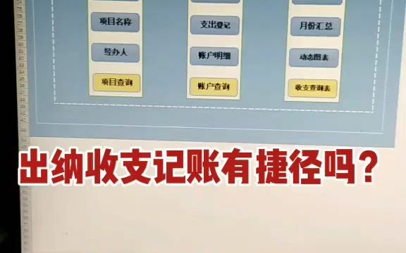 出纳收支记账有捷径吗?有这套表格你别人快10倍!