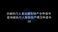 侯志涛:执行、执行异议与执行异议之诉法律文书工具包 第30集 向被...