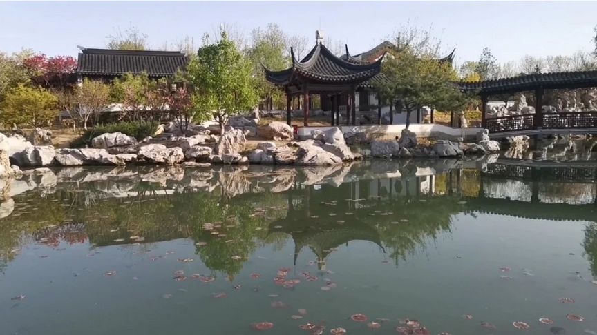 春色满园,风景宜人,大美唐山南湖公园ߑ