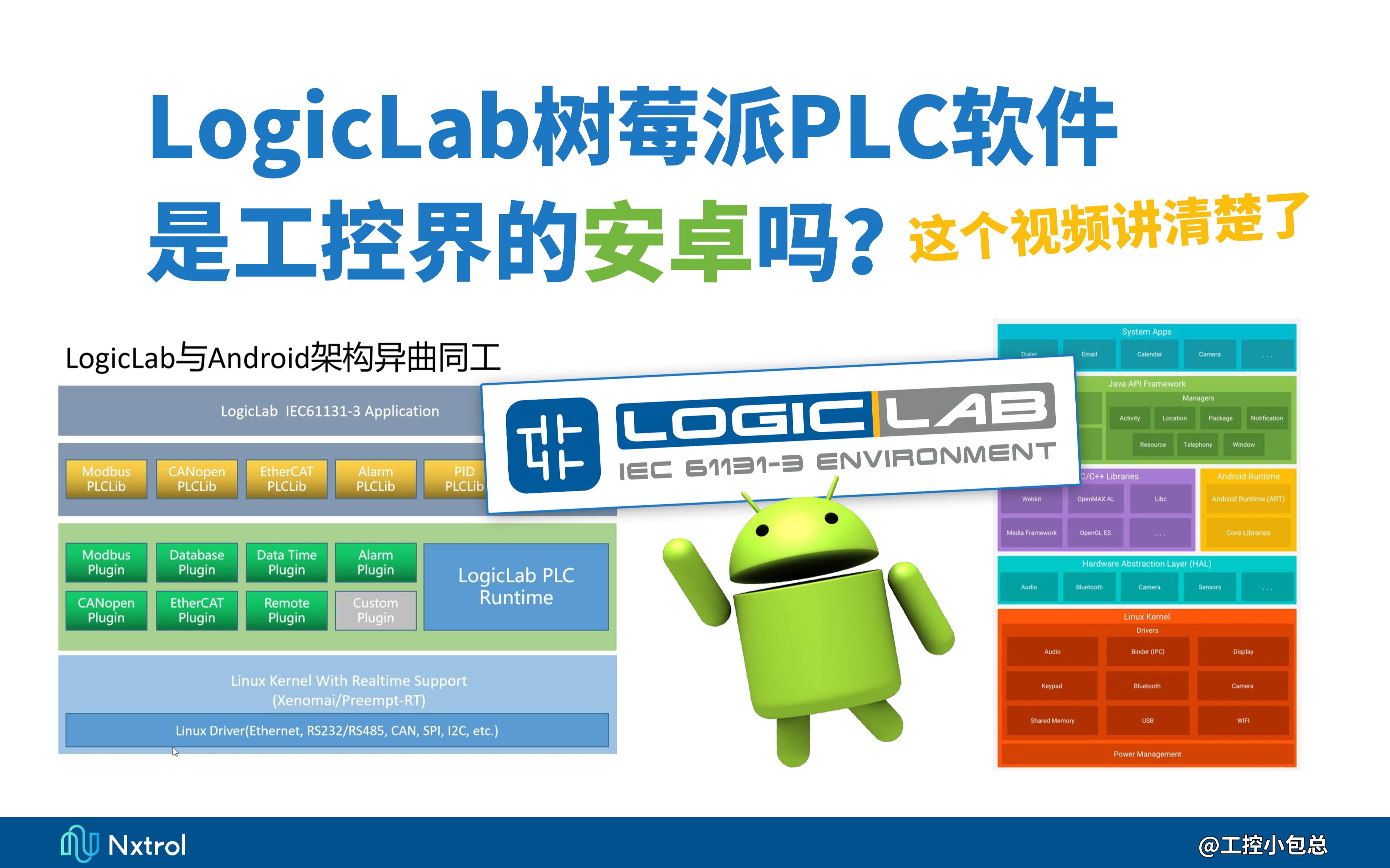 LogicLab树莓派PLC软件是工控界的安卓吗?这个视频讲清楚了(...
