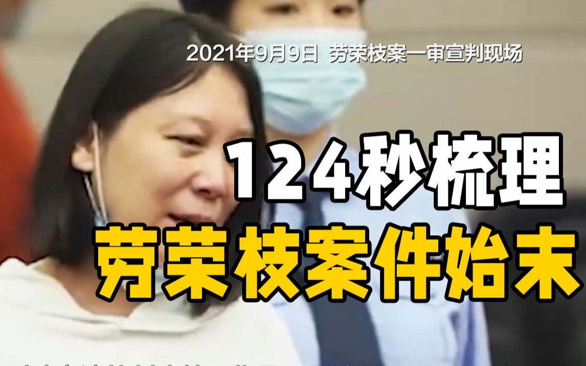 劳荣枝一审被判死刑后哭诉“不服” 要上诉,124秒回顾案件始末