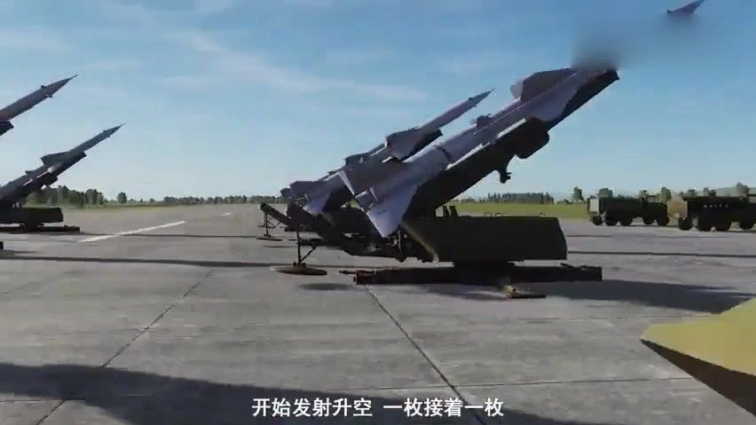 真实模拟200枚我国红旗导弹,拦截12架美军B52轰炸机!