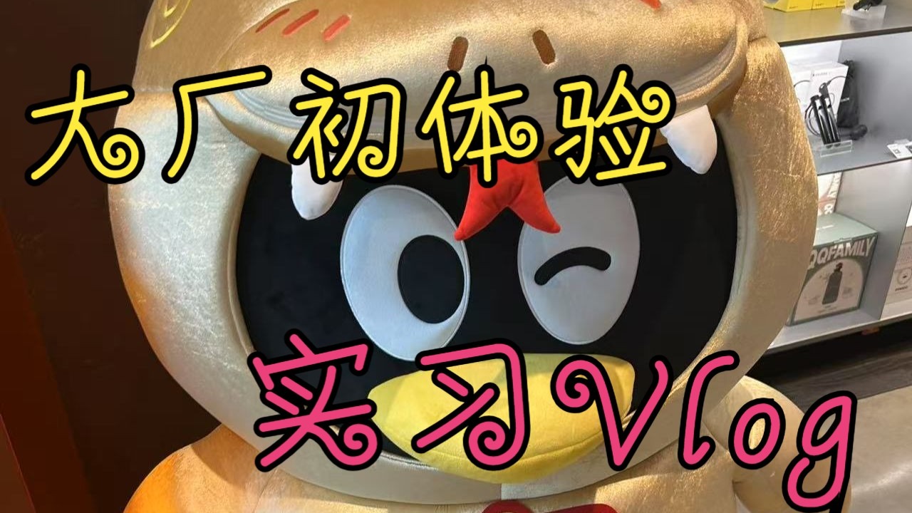 【生日/实习vlog】平淡的镜头记录实习第一天