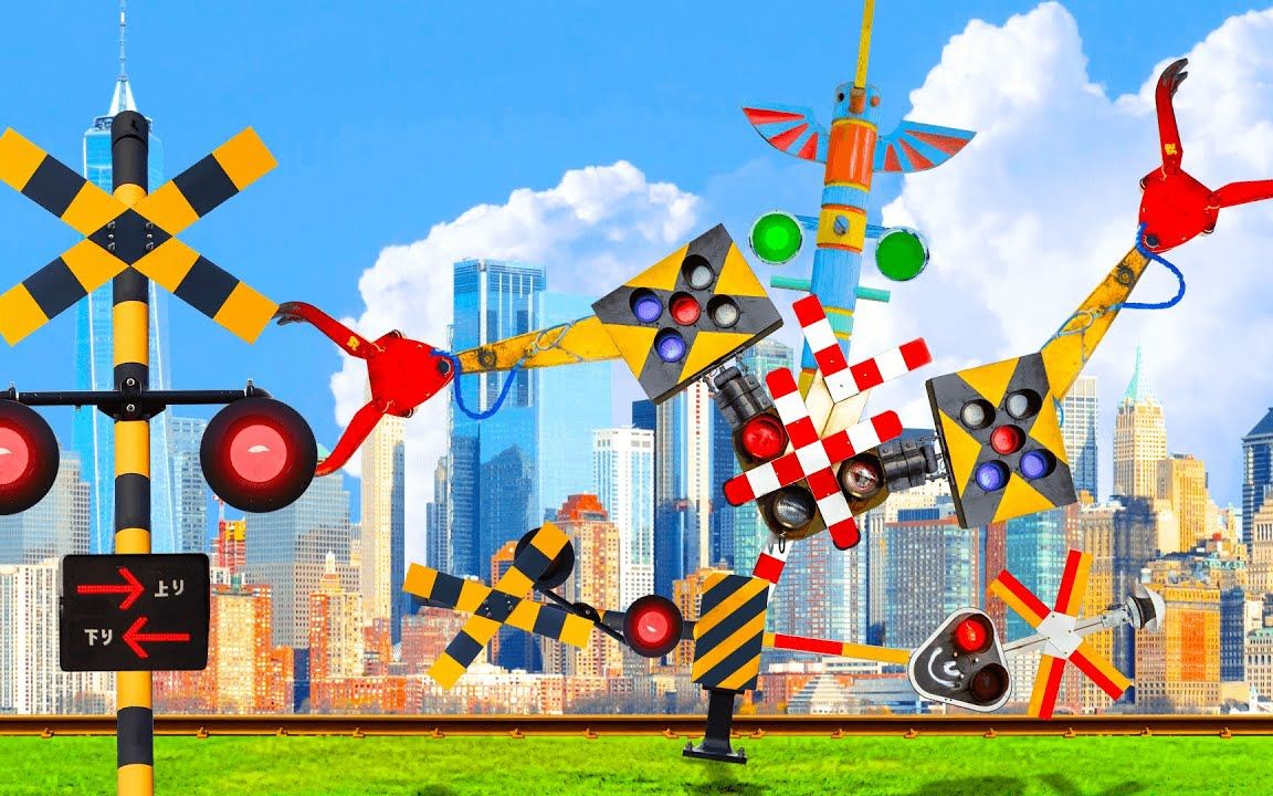 趣味动画:改装过的红绿灯太炫酷了,你喜欢吗?