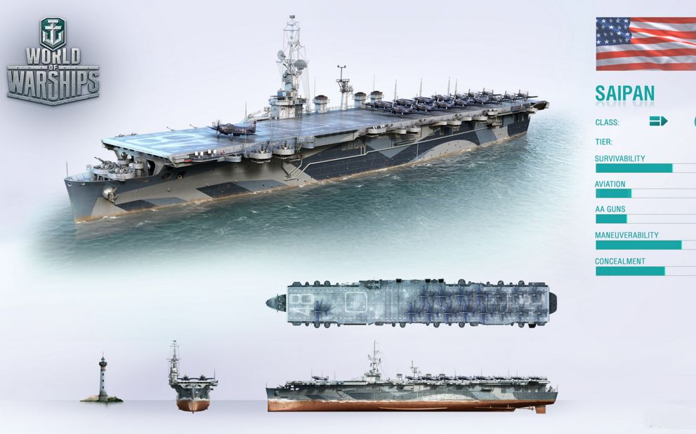 战舰世界亚服0.9.1塞班玩法参考。“航母玩家心都脏。”