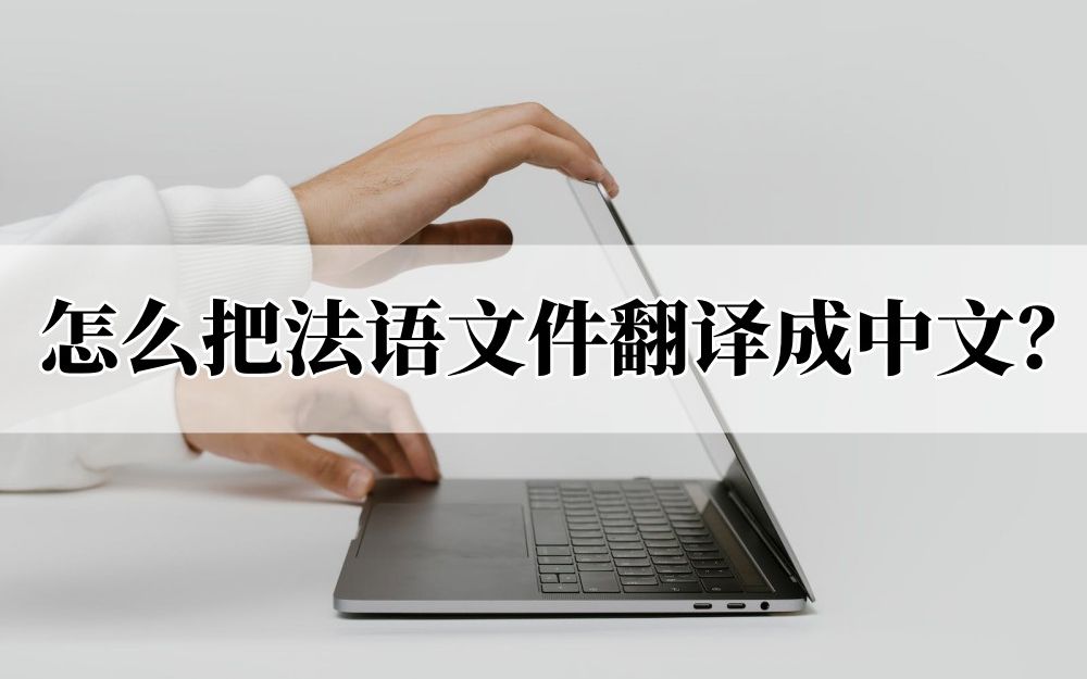 怎么把法语文件翻译成中文?进来看看就知道了