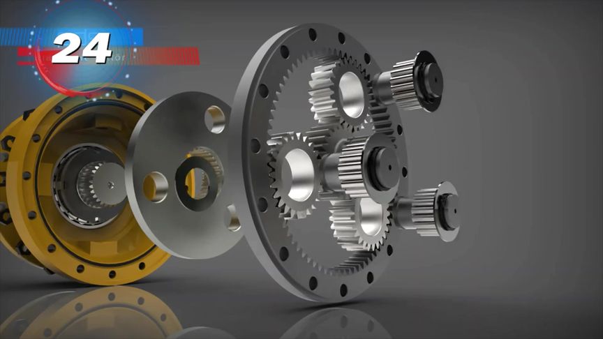 行星减速器的内部结构和工作原理