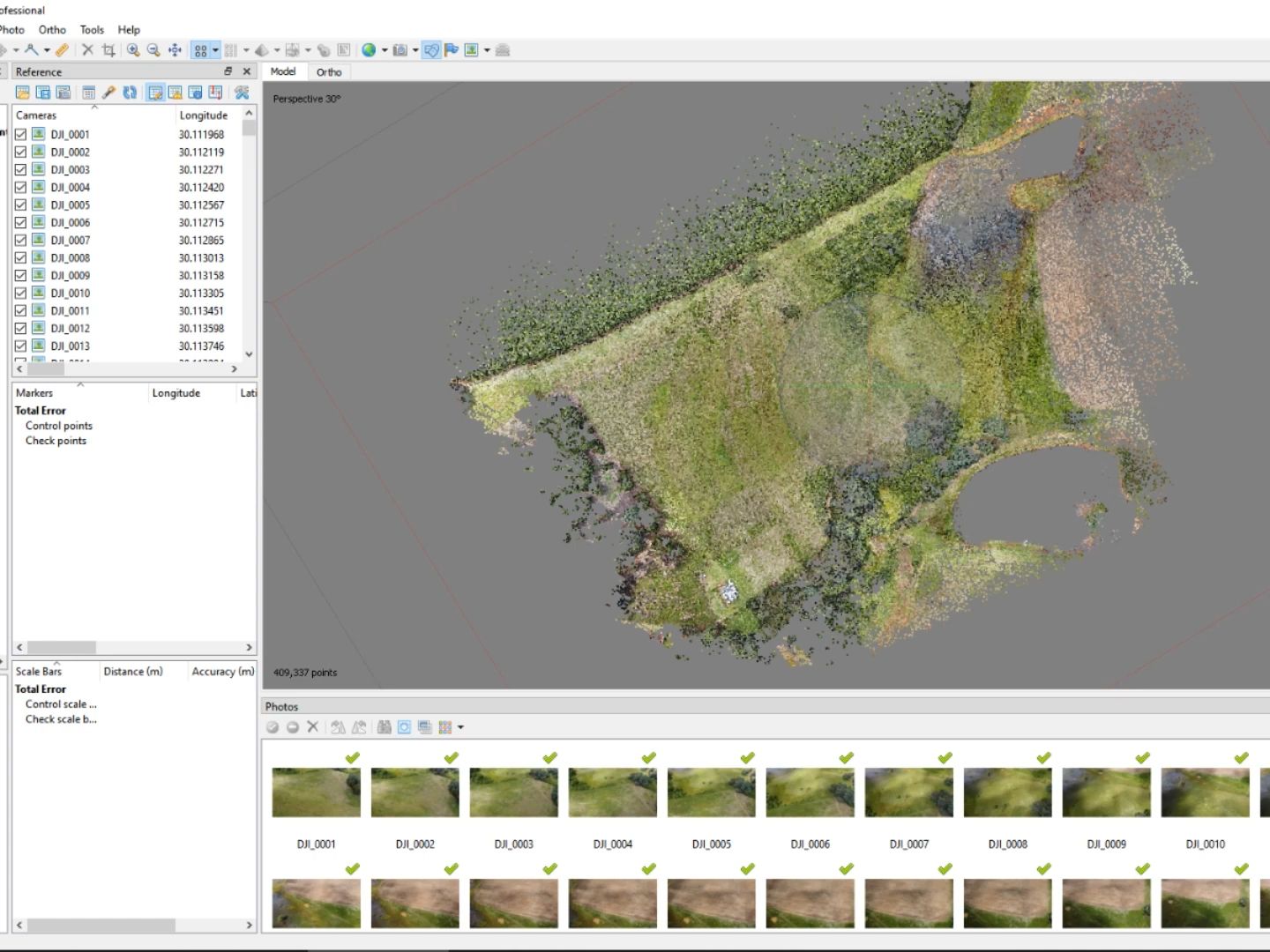 Agisoft Metashape - Complete Tutorial (Cloud, Mesh, DSM, DTM, ...