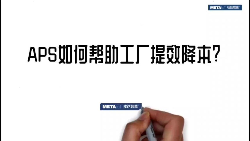 为什么APS是智能制造的数字大脑?APS如何帮助工厂提效降本?#APS