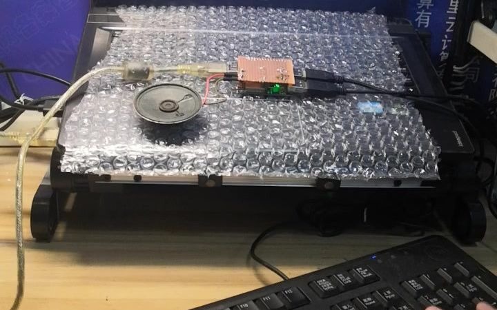 ...的纯硬件宏辅助。kmbox扩展应用之语音播报,mp3控制,python脚本实现
