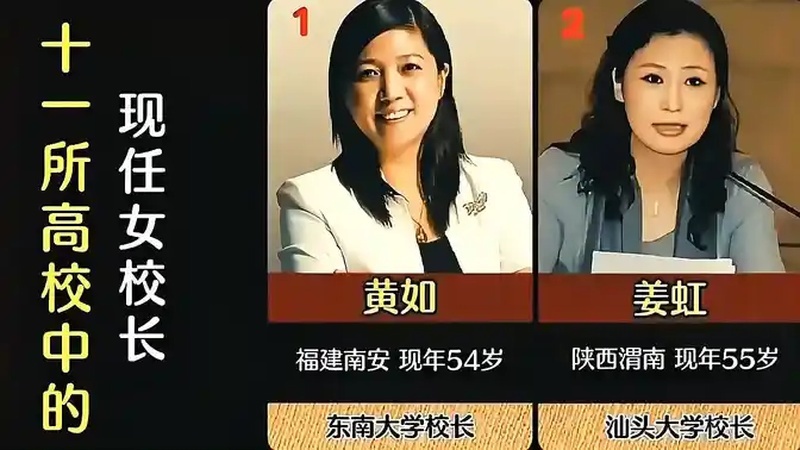 11位优秀女校长:才貌双全的高校领袖们!