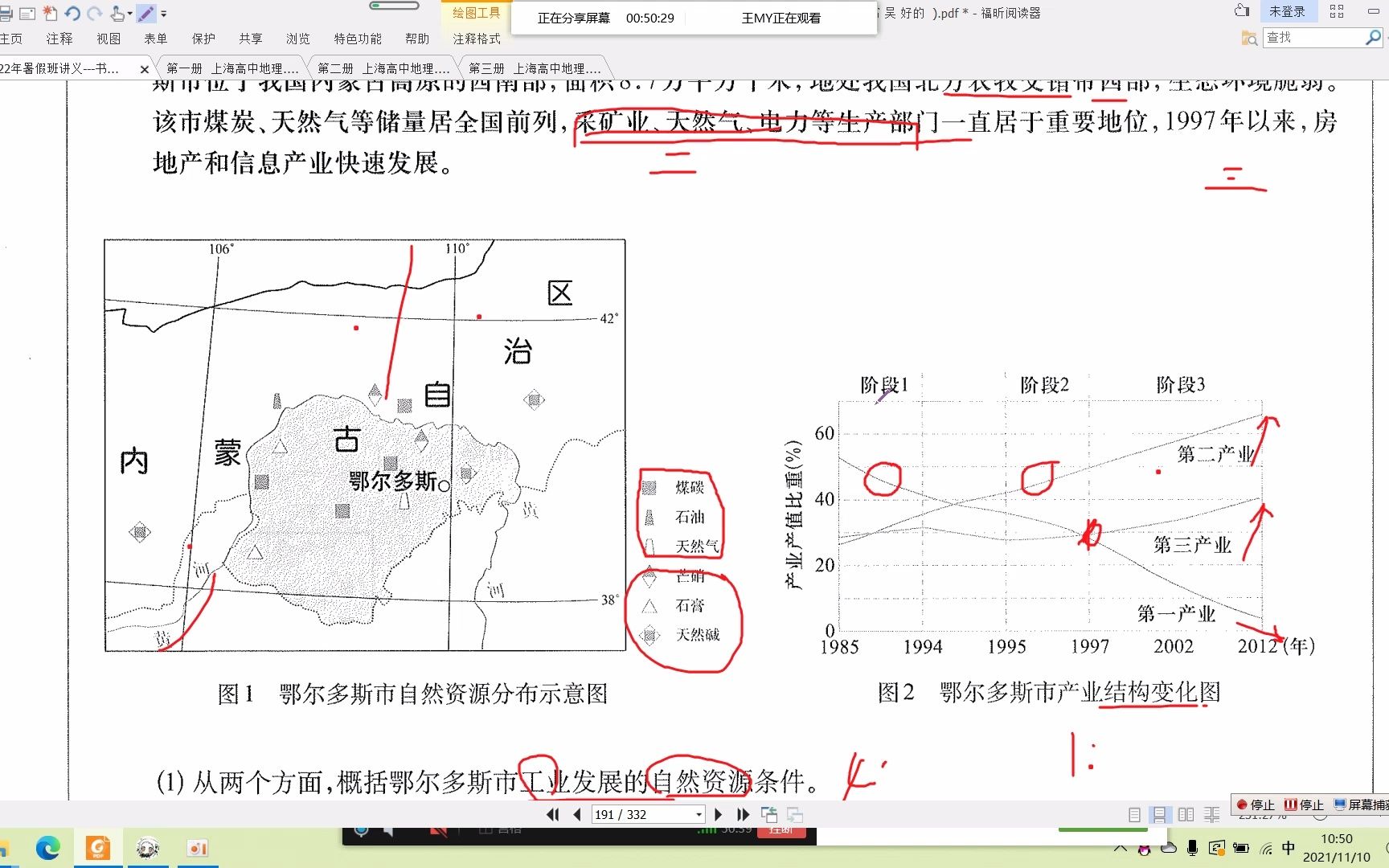 27产业结构升级优化原理 例题分析--以鄂尔多斯为例