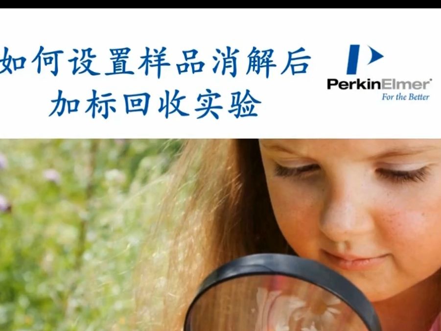 33 PE 900T 原子吸收 消解后加标回收试验