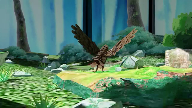 乌鸦喝水三维动画3dmax制作毕设用有喜欢的吗,给源文件噢,