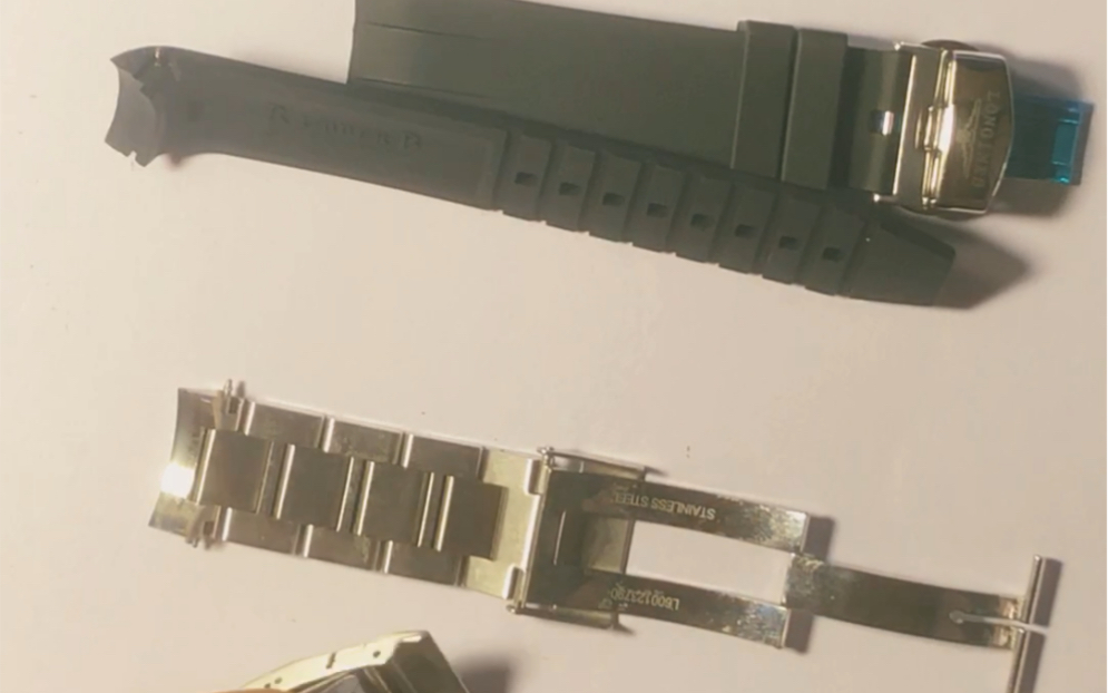 【维修】浪琴康卡斯换橡胶带-Pw