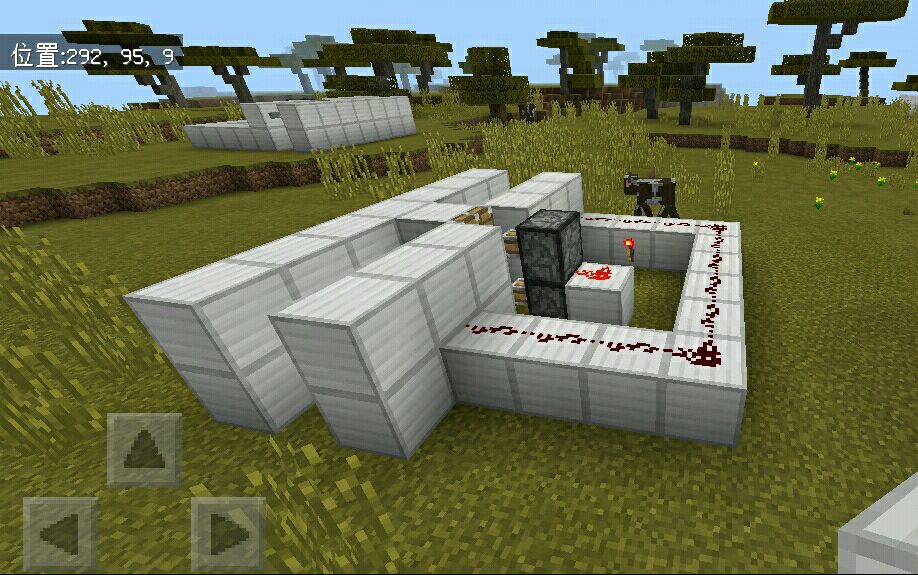 教你在Minecraft里轻松造一个红石门(教程向)
