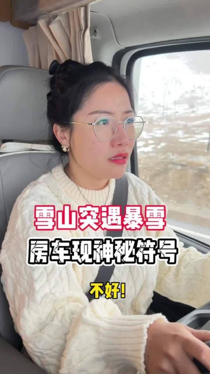 房车上出现的这个奇怪标志,到底是什么呢?有知道的吗?#房车生活 #...