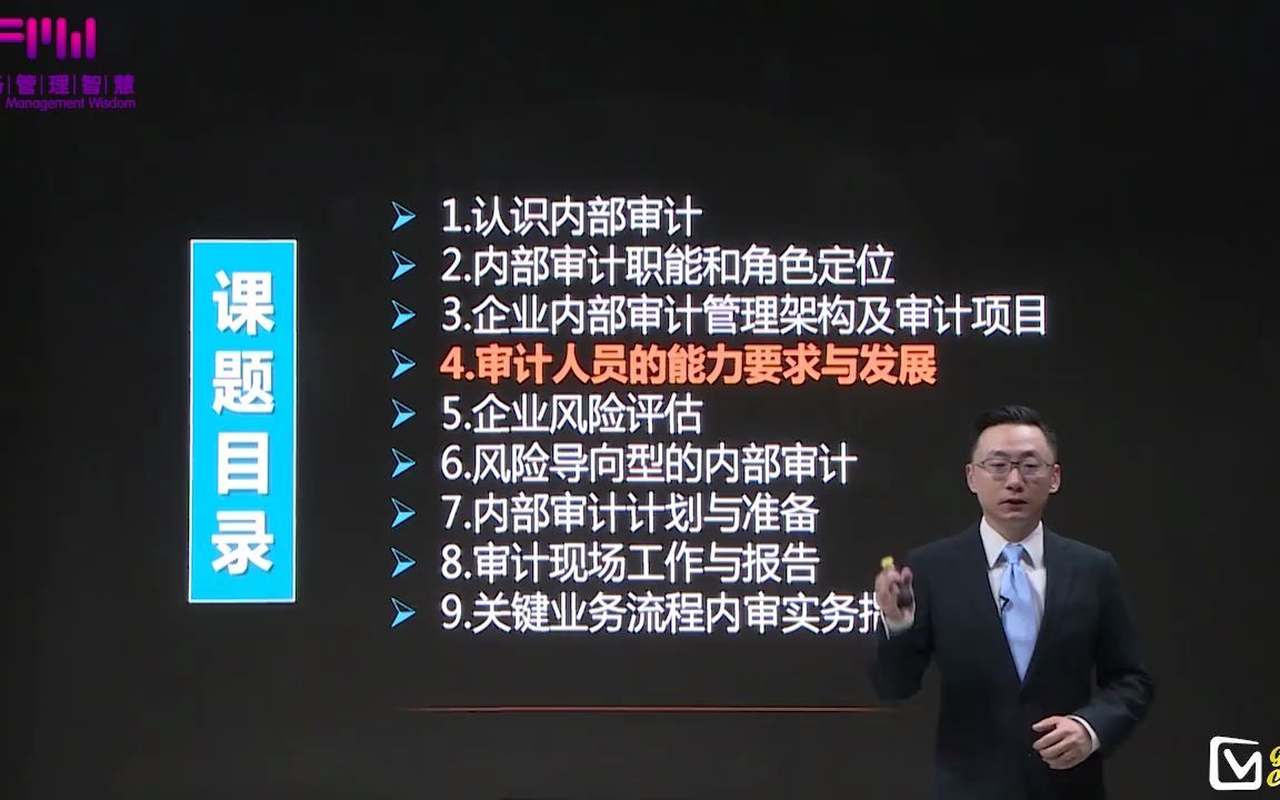 4.审计人员的能力要求与发展