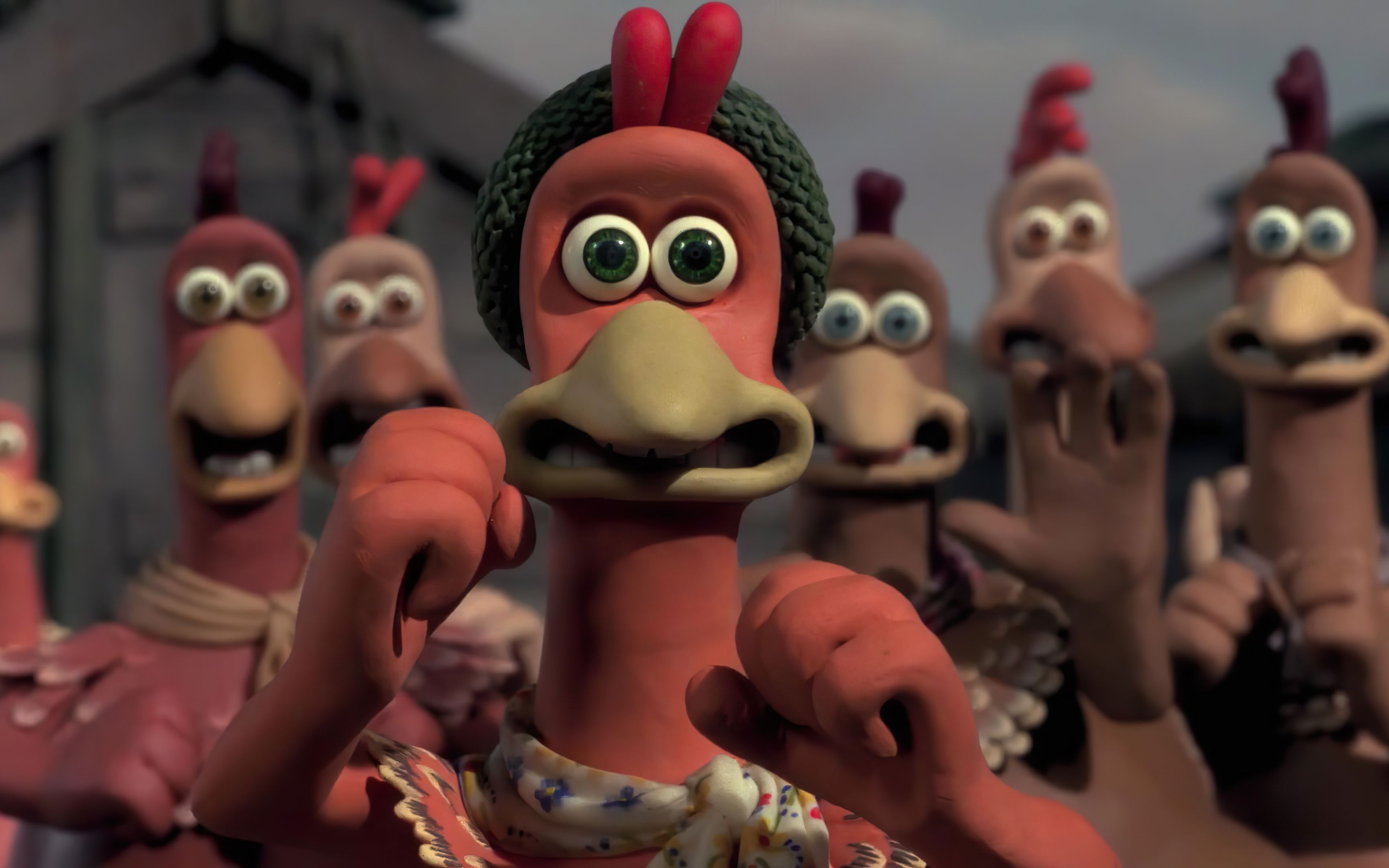 ...为了摆脱被吃掉的命运,竟学会了制造飞机,搞笑动画短片《小鸡快跑》