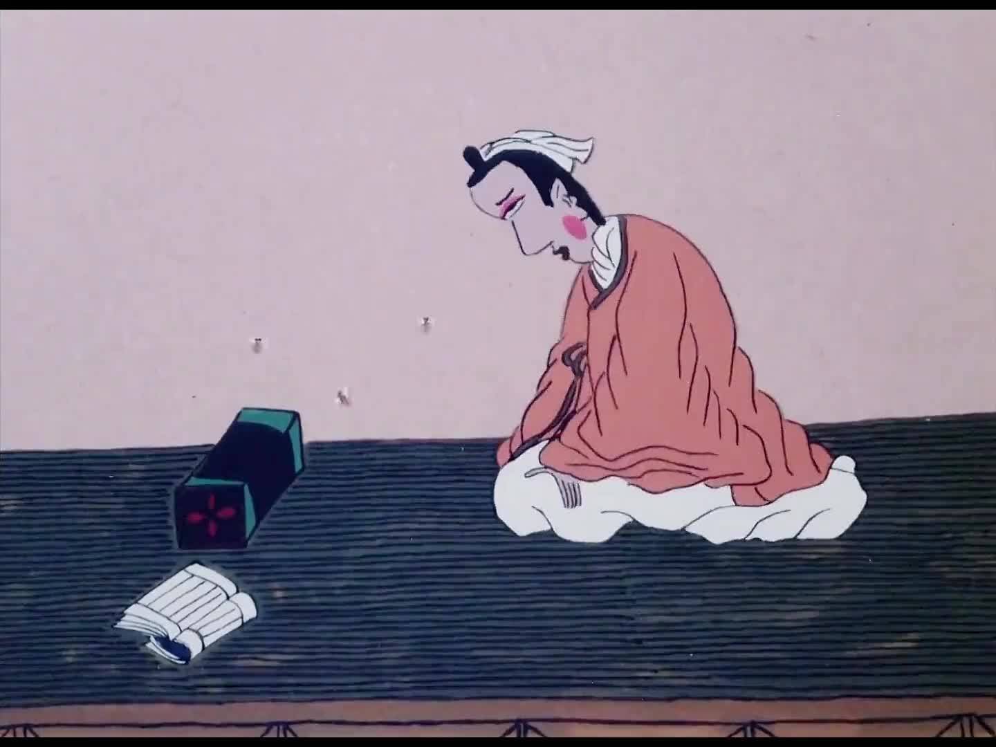 1992年国产水墨动画《莲花公主》