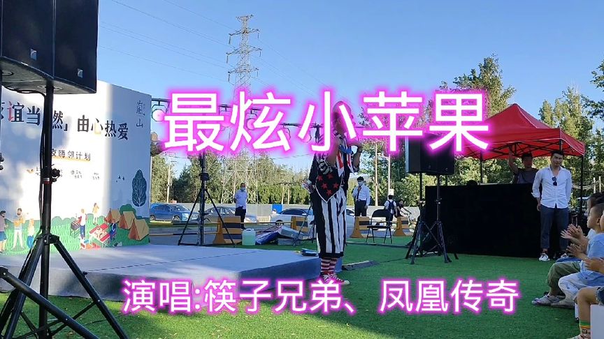 《最炫小苹果》,演唱:筷子兄弟、凤凰传奇