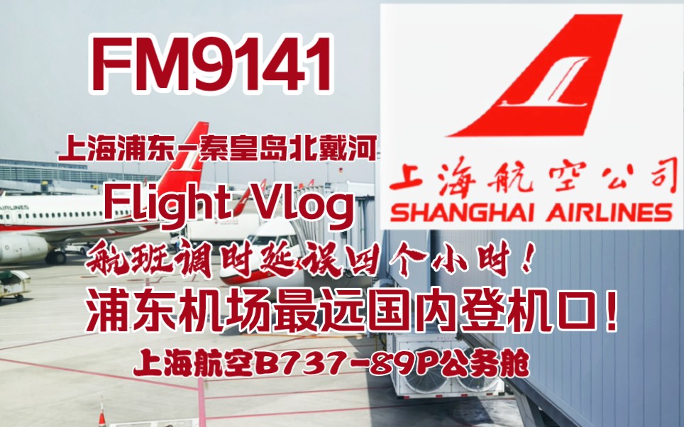 【航空Vlog】航班延误四小时!超远卫星厅登机口从值机柜台到登机口...