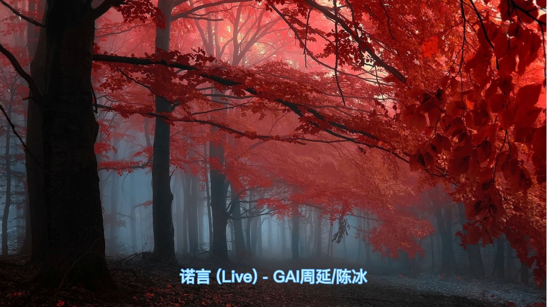 诺言(Live)-GAI周延&陈冰