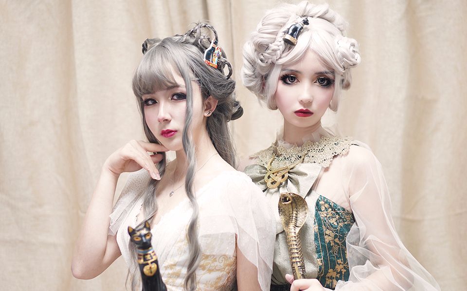 【Lolita贵妇发型教程(上)】可爱猫咪妆容+简单几步打造优雅猫耳女神...