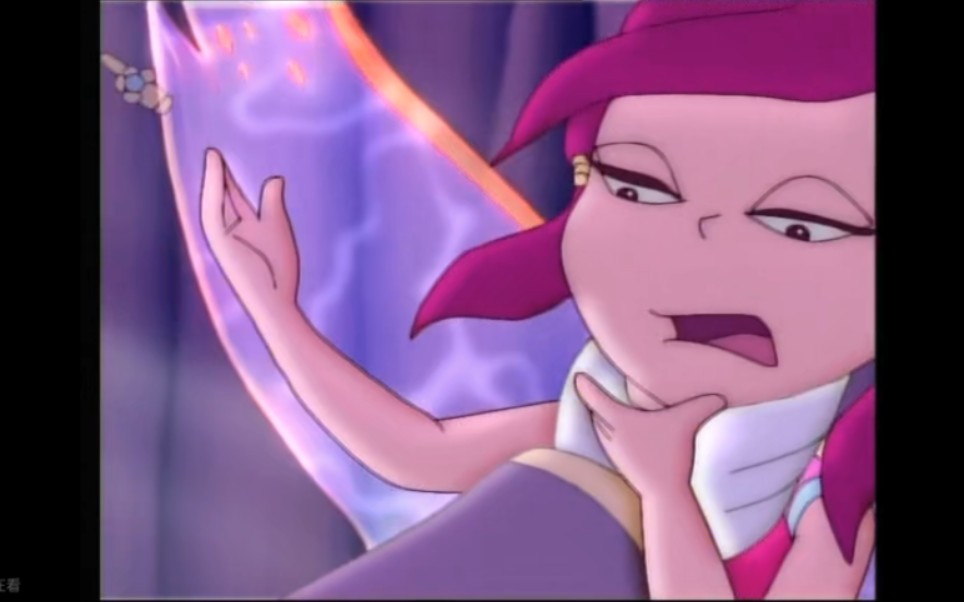 蓝猫动漫:美女被坏蛋掐脖子威胁