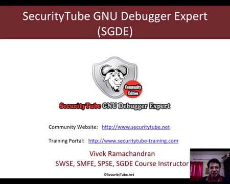 SecurityTube GNU Debugger (GDB) Expert(Updating.)