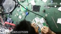 溧水专业笔记本信号级维修-ibm灌胶换显卡过程
